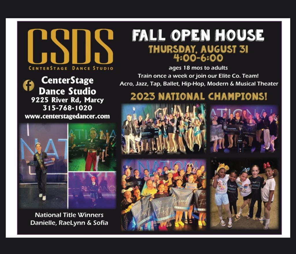 Fall 2023 Open House | Centerstage Dance Studio
